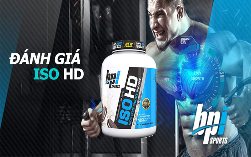 Đánh giá Whey Iso HD của Bpi Sport có tốt không?– Thế Giới Whey