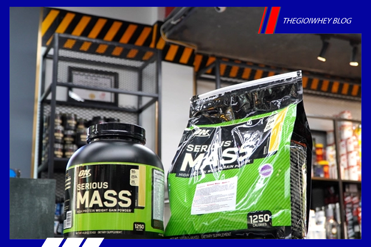 Địa chỉ bán sữa Serious Mass 12lbs chính hãng, giá tốt– Thế Giới Whey