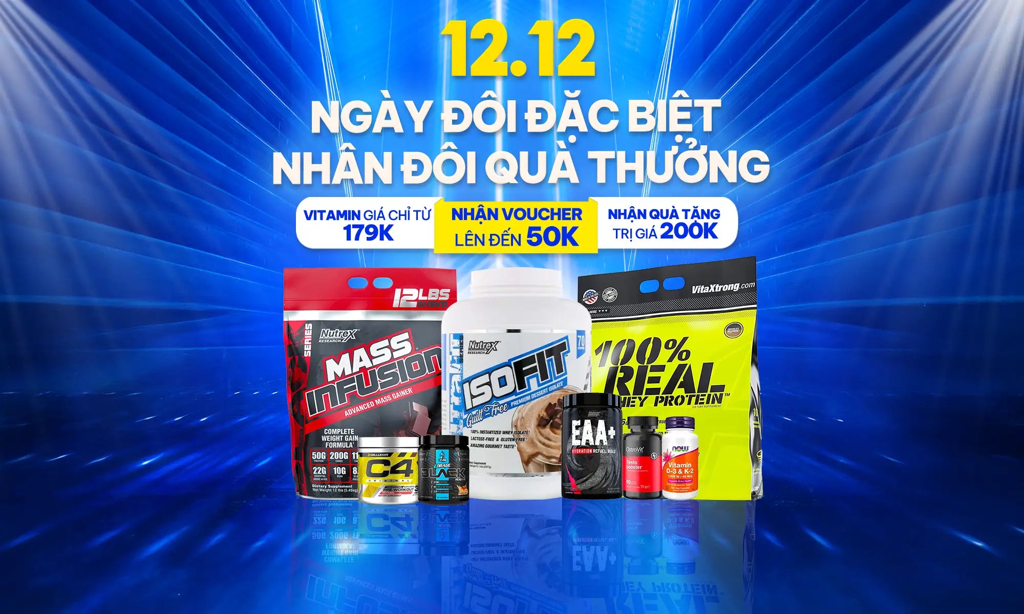 Ngày Đôi Đặc Biệt - Nhân Đôi Quà Thưởng– Thế Giới Whey