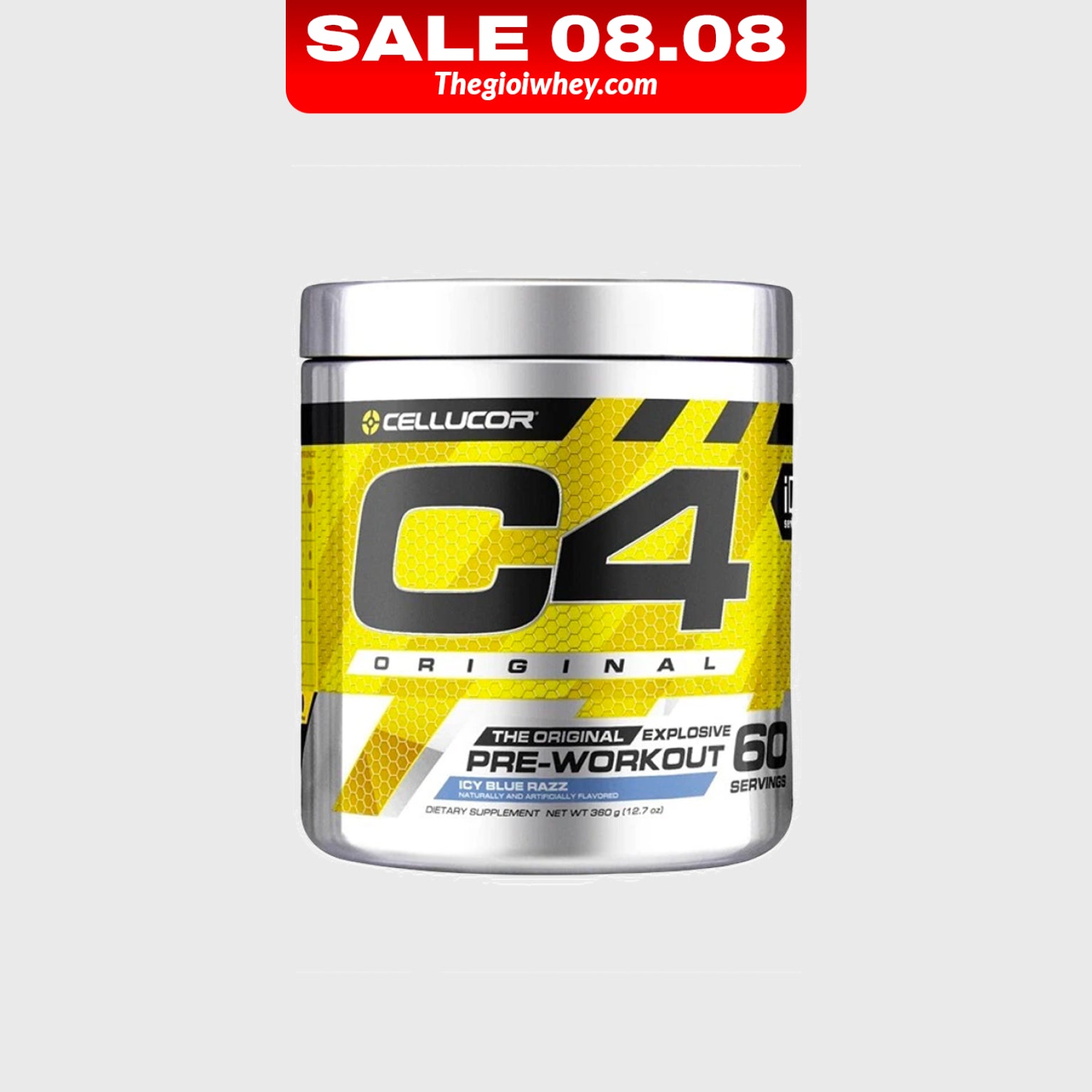 C4 Original 60 lần dùng - Sữa tăng sức mạnh Pre Workout C4– Thế Giới Whey