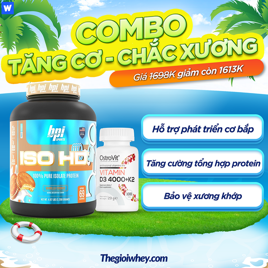 Combo sức khoẻ– Thế Giới Whey