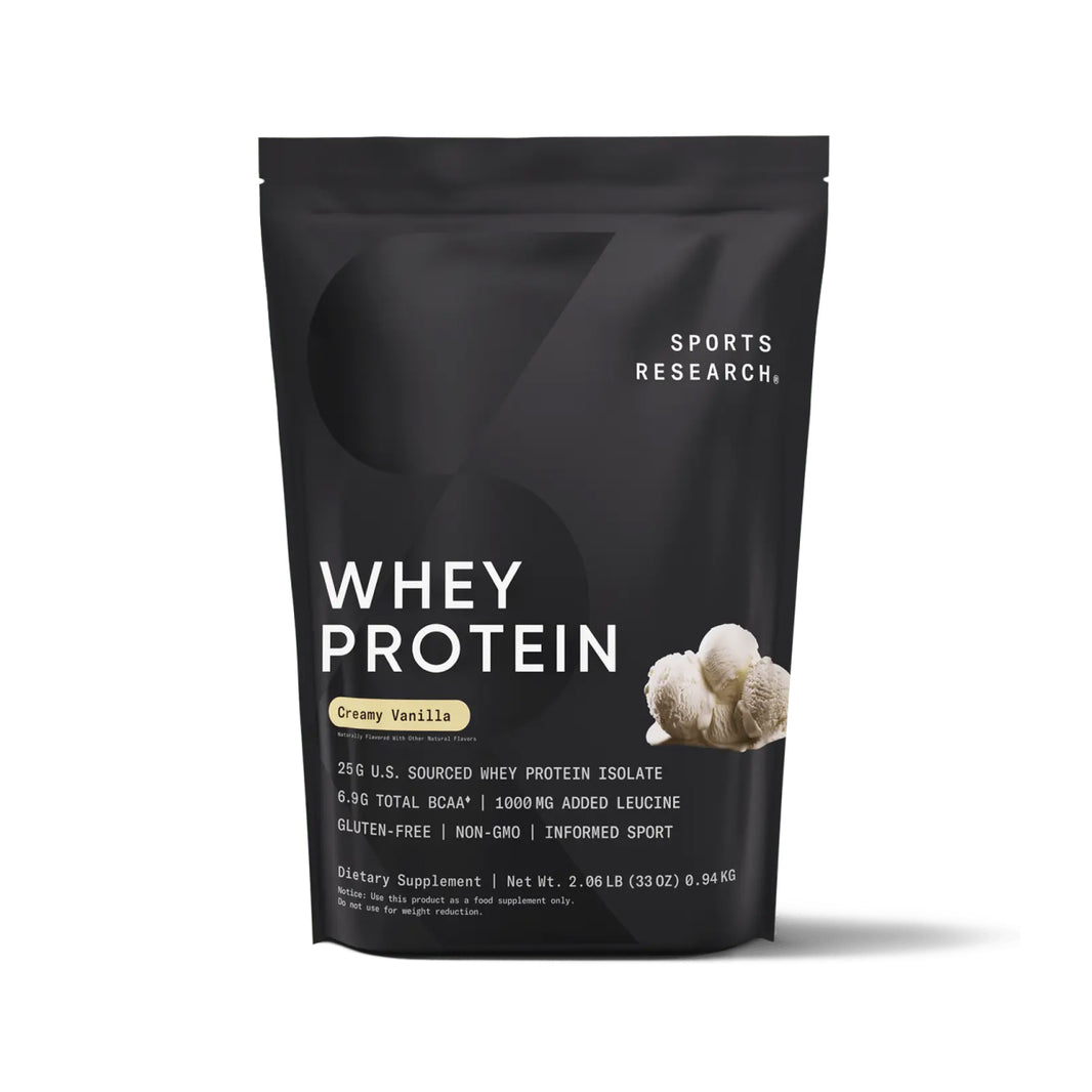 Sports Research Whey Protein Isolate, 5 lbs, 2.27 kg– Thế Giới Whey