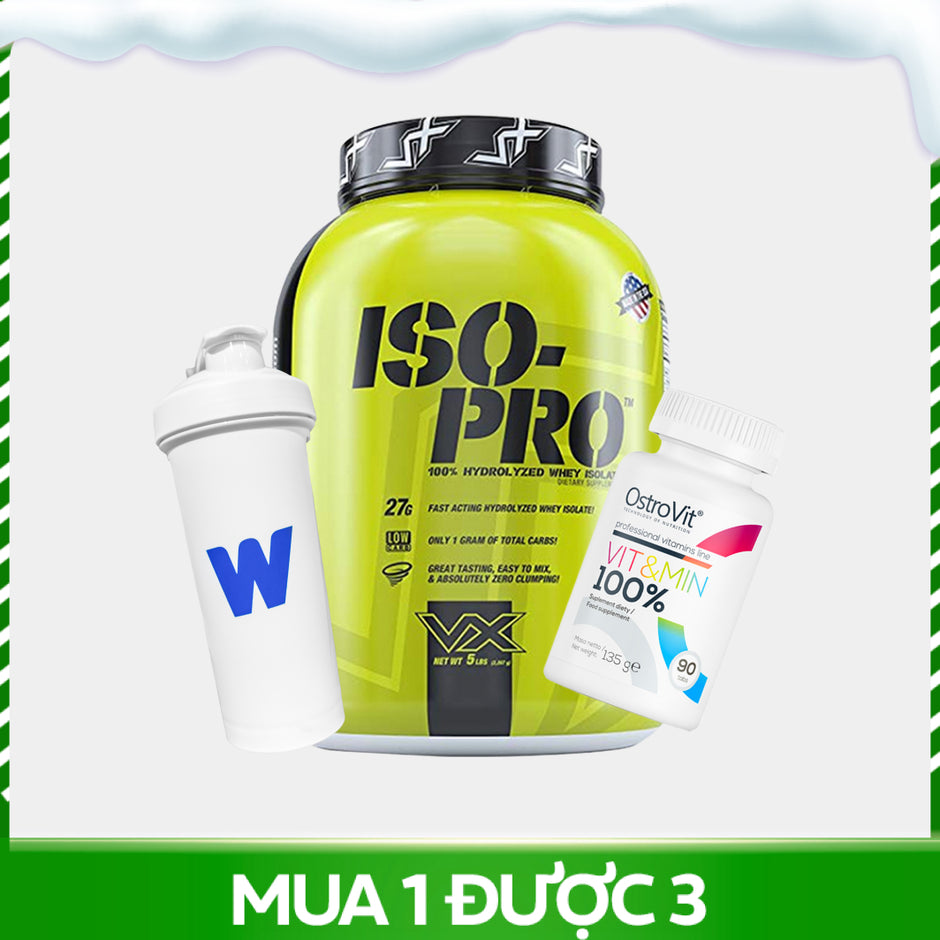 VitaXtrong Iso Pro 5Lbs - Nguồn Protein siêu tinh khiết– Thế Giới Whey